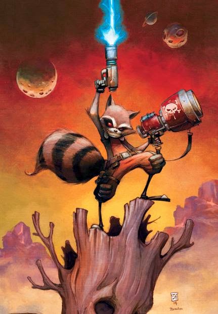 Rocket Racoon / Mapache Cohete. ~ ANIMACIONBETA