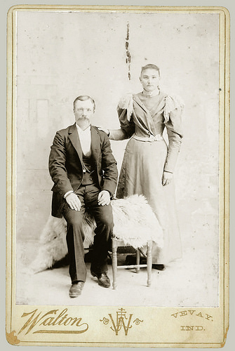 Cabinet Card Photographers: Joseph E Walton