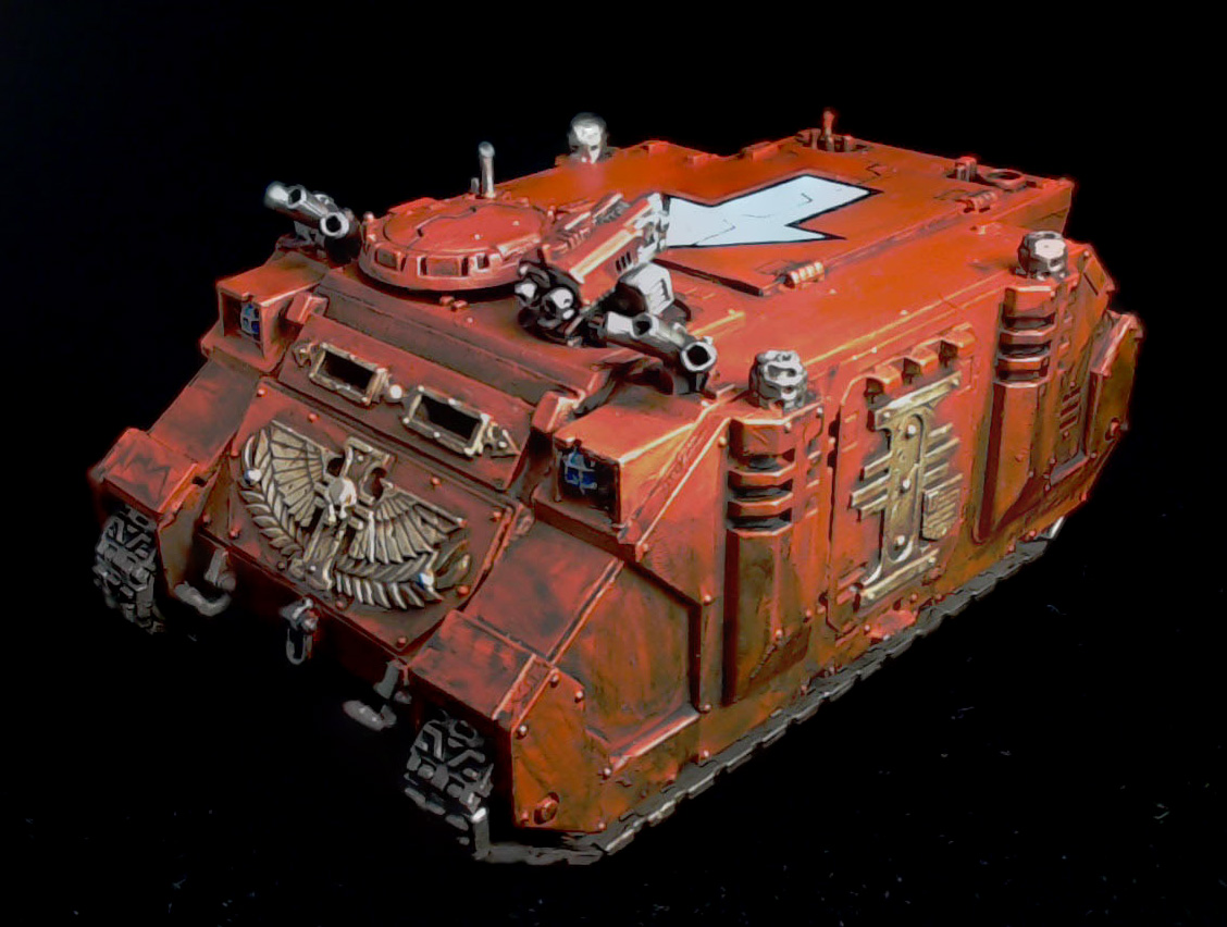 Sepulchre of Heroes: Painted Red Hunters Space Marine Army