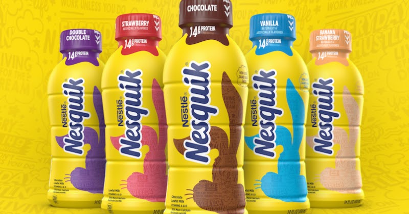 Nesquik Rebrand on Packaging of the World - Creative Package Design Gallery