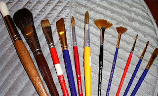 Pendidikan Seni Visual Blog: Cat Minyak : Alatan Dan Bahan