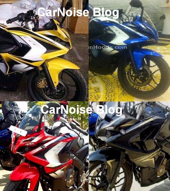 Four Colours Of Bajaj Pulsar 200 SS Spied | CarNoise