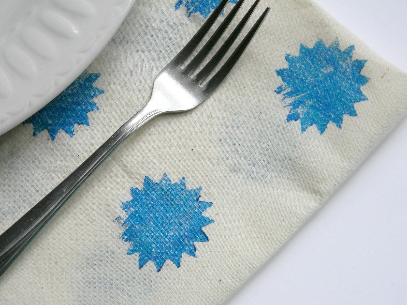 The Brashear Kids: Eco friendly Printed Napkin DIY