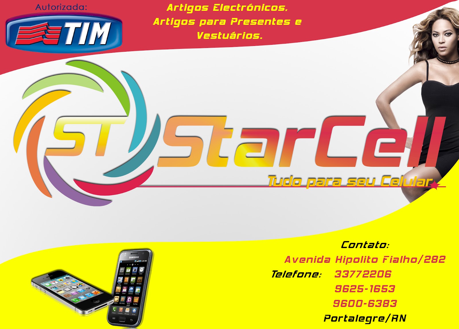 Raffa Designer: Star Cell - Portalegre/RN