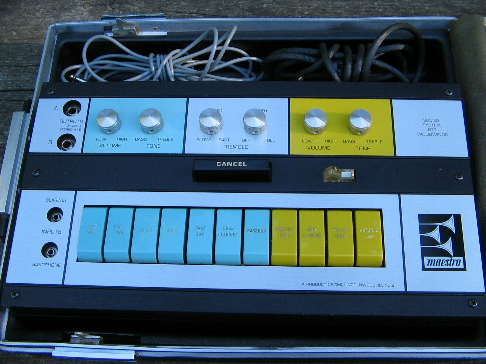 MATRIXSYNTH: Vintage 1960's Gibson Maestro W1 Sound System for ...