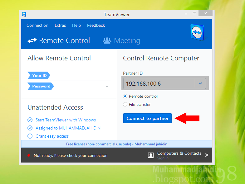 Cara Menggunakan Teamviewer dengan LAN - TKJ 07