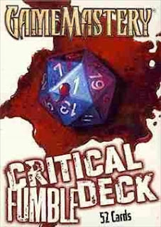 Zombiecowboy's Game Blog: D&D 5e Critical Fumble Chart