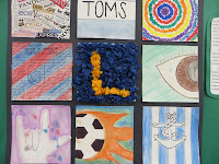 Shana's Art Room : Nine Square Project Take Two