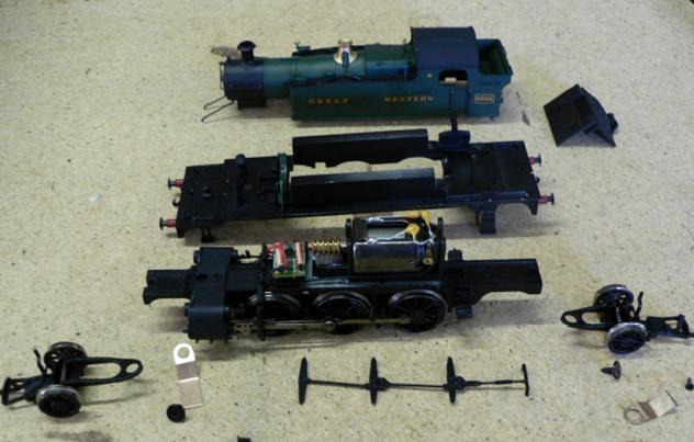 QLD Sn3½ Models: Turning a Bachmann OO scale 45xx (Small Prairie) into ...