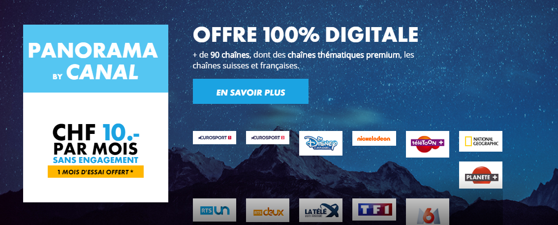 Panorama by Canal - le test