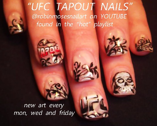 UFC NAILS, TAPOUT nails, ultimate fighting nails, sports nails ...