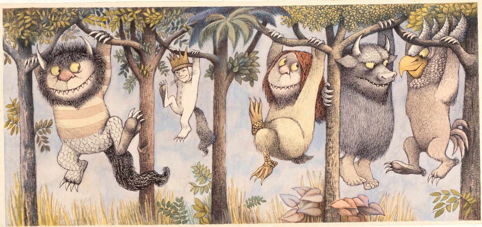 Max From Where The Wild Things Are Drawing