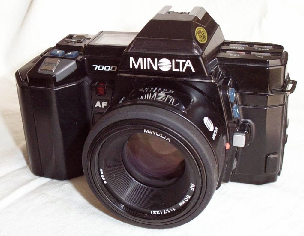 ZeroOne Visuals and Photo: Minolta Maxxum 7000 First Auto Focu SLR Film ...