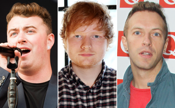 Ed Sheeran, Coldplay, Sam Smith, Arctic Monkeys entre los más vendidos ...