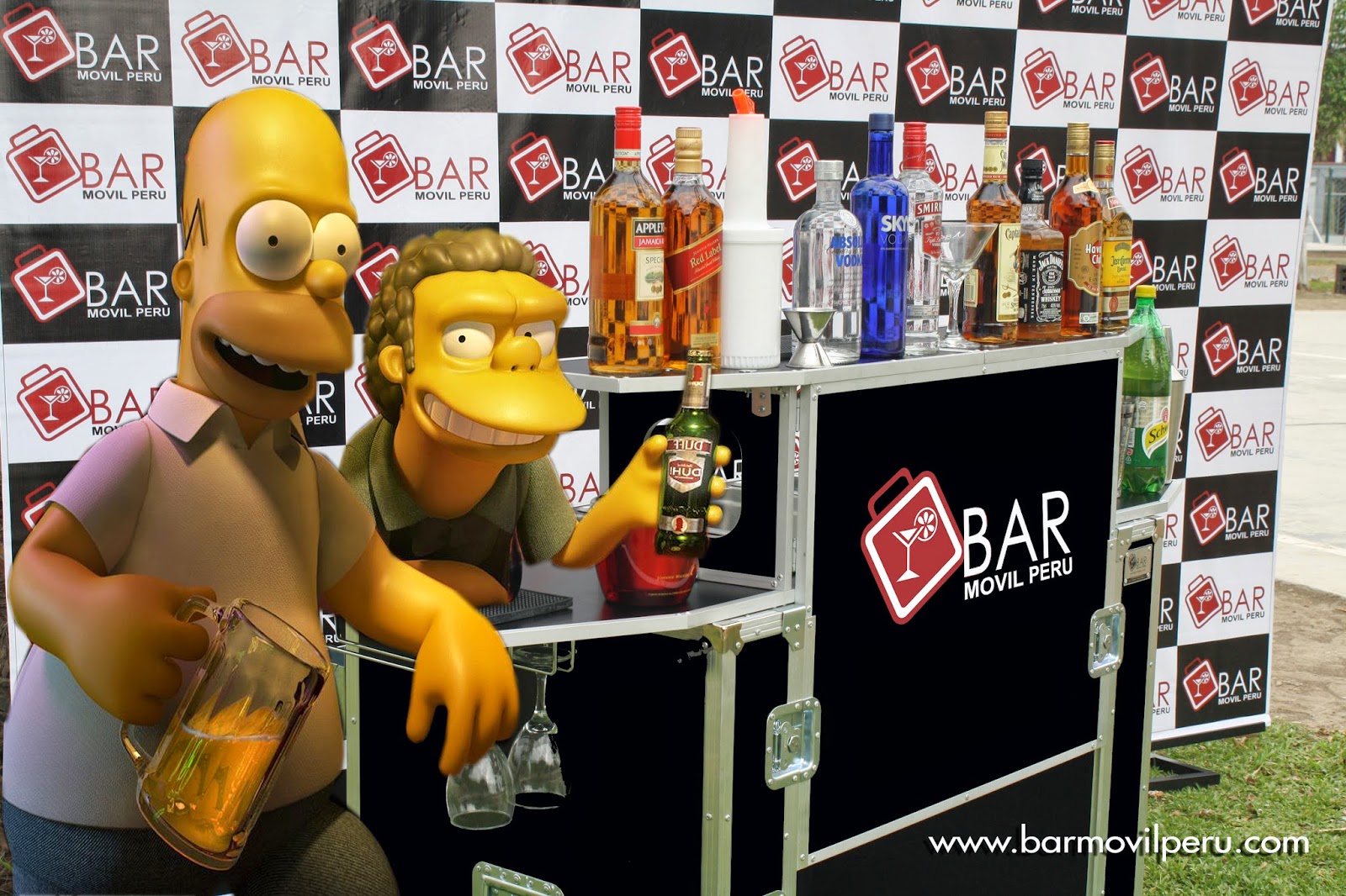 Bar Movil Barra Movil Bares portables Bar Bartender Delivery Barra Movil