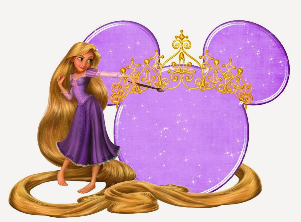 Tangled (Rapunzel) with Mickey Heads. - Oh My Fiesta! in english