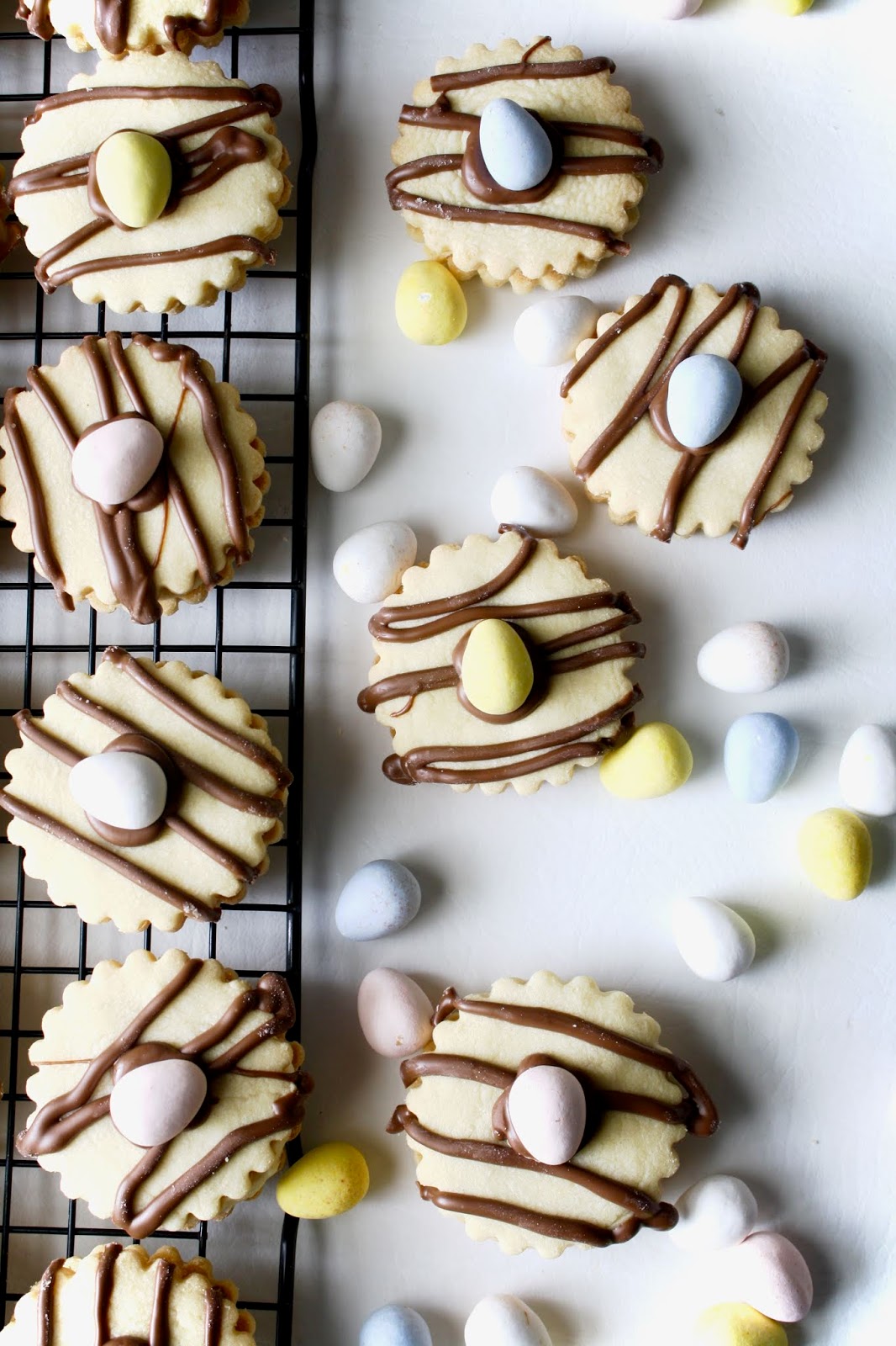 salted sugared spiced™: Vanilla Cream Shortbread Sandwich Cookies