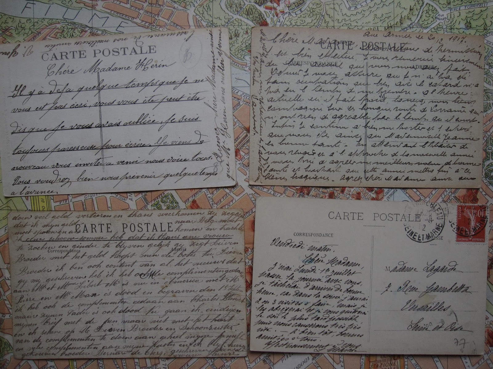 CappuccinoAndArtJournal: J'aime les Cartes Postales - - Oh yes I do!