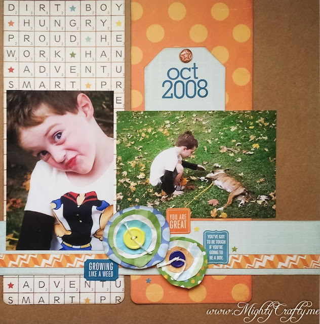 MightyCrafty: A Whole Bunch of Boy Layouts