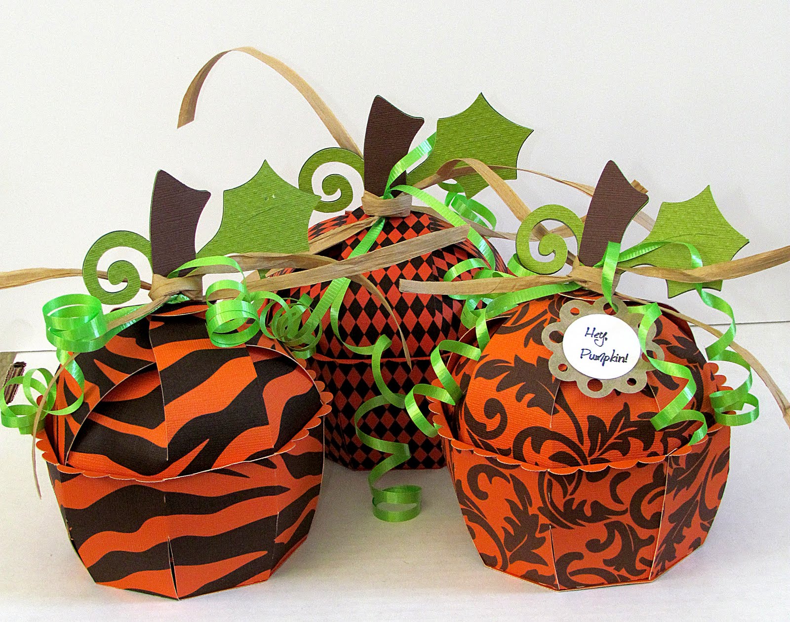 Sharon Langford Designs: My Cricut Designer Pumpkins!