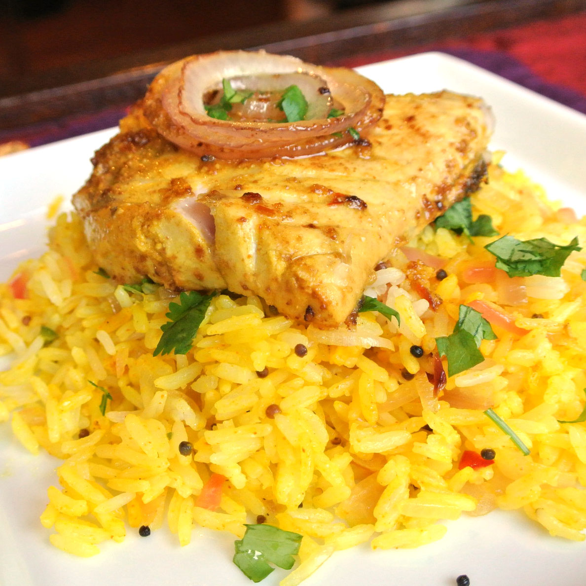 Mom, What's For Dinner?: Brazilian Red Snapper and Lemon Rice