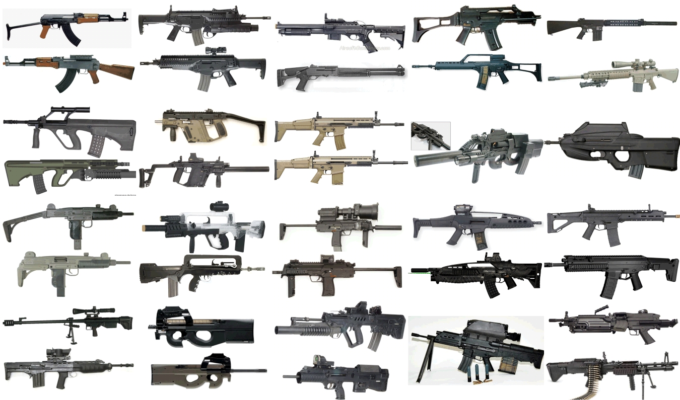 Sekilas Tentang Keindahan: koleksi senjata api