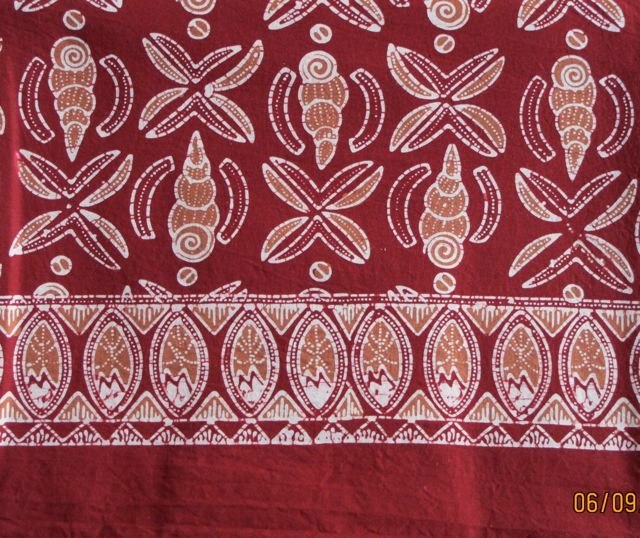 Batik Motif Khas Lombok: Motif Kerang mutiara