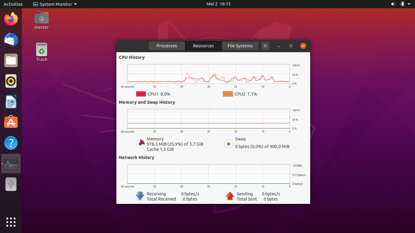 Memory Comparison of Ubuntu 20.04, Latest Linux Mint and Fedora