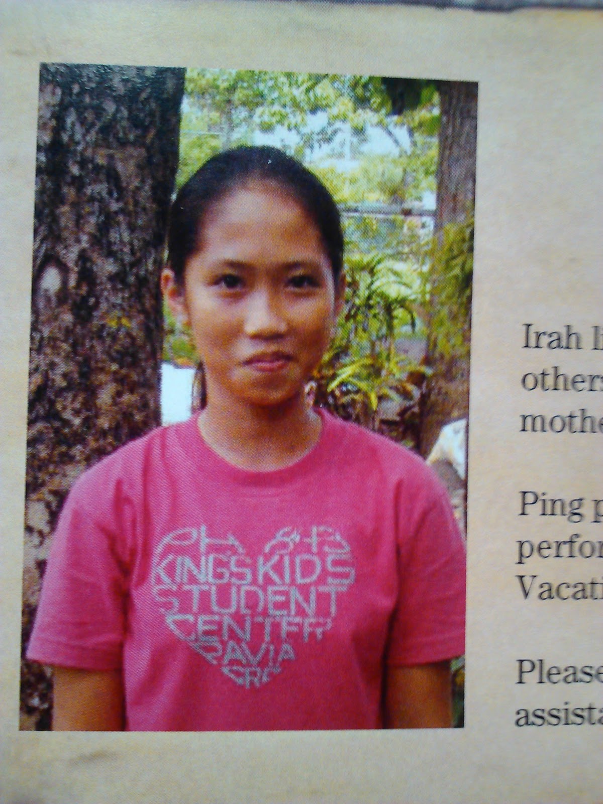 Hopeful Hez: Looking for a Sponsor for Irah