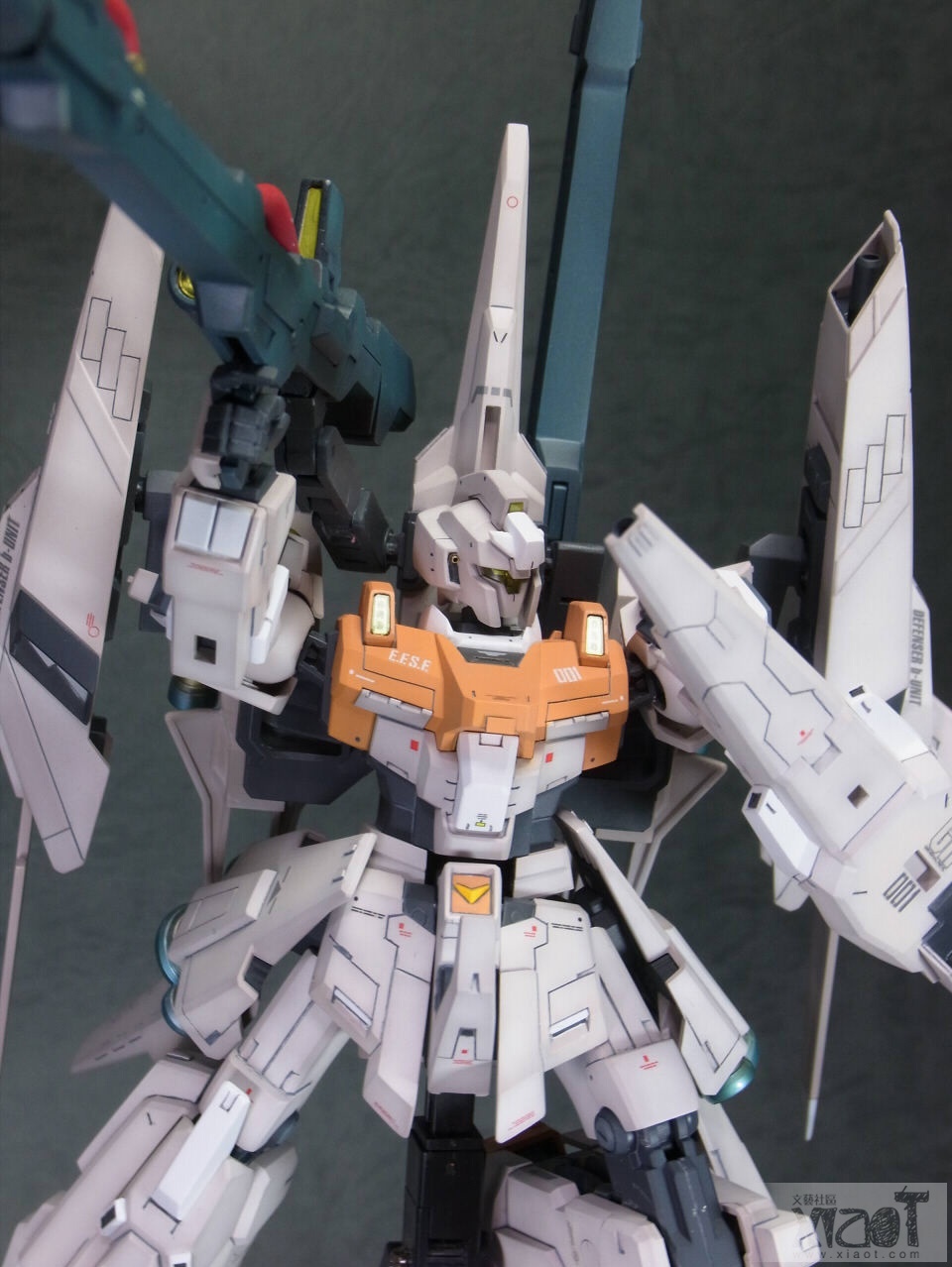 GUNDAM GUY: HGUC 1/144 RGZ-95C ReZEL [Commander Type] - Customized Build