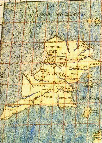Mabinogion Astronomy: Geometry in Irish Maps