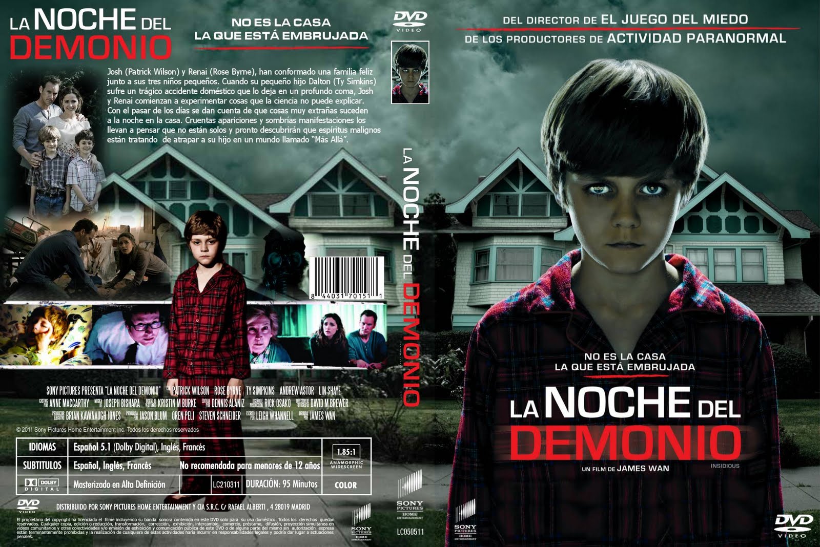 ELCINEENSUSMANOS: LA NOCHE DEL DEMONIO (TERROR)