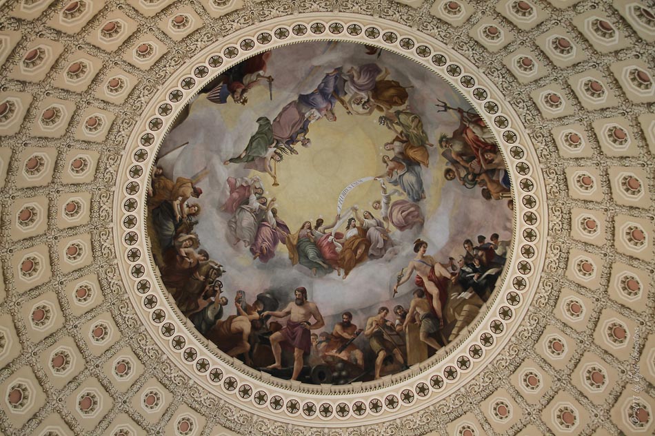 Public Art in Chicago: US Capitol Bldg.. The Rotunda..