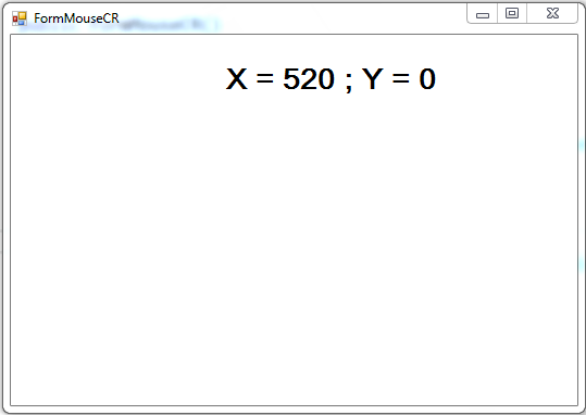 C Get Mouse Coordinates C Javaphp Programming Source Code