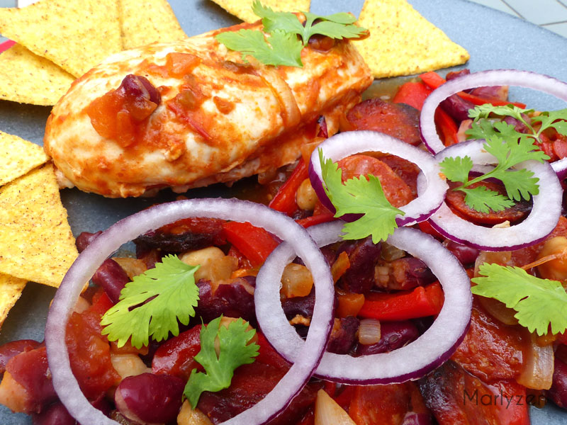 Poulet à la mexicaine au four | Marlyzen, cuisine revisitée