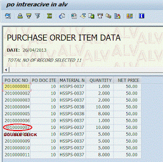 SAP ABAP: ALV INTERACTIVE REPORT WITH HEADER