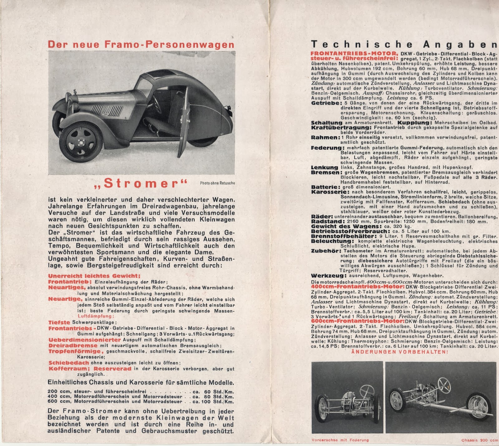 Heinkel Scooter Project: Framo Stromer