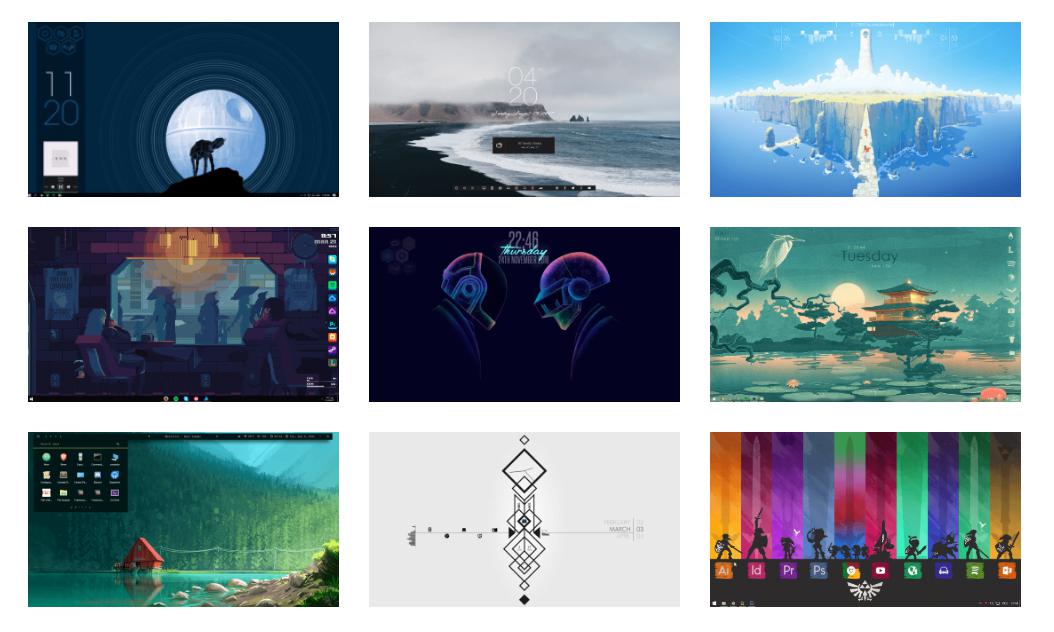 Rainmeter, Software Untuk Mempercantik Desktop