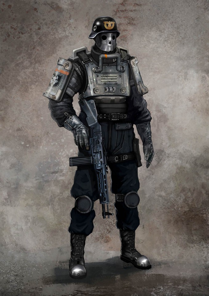 Digiconcept: Wolfenstein: The New Order artworks