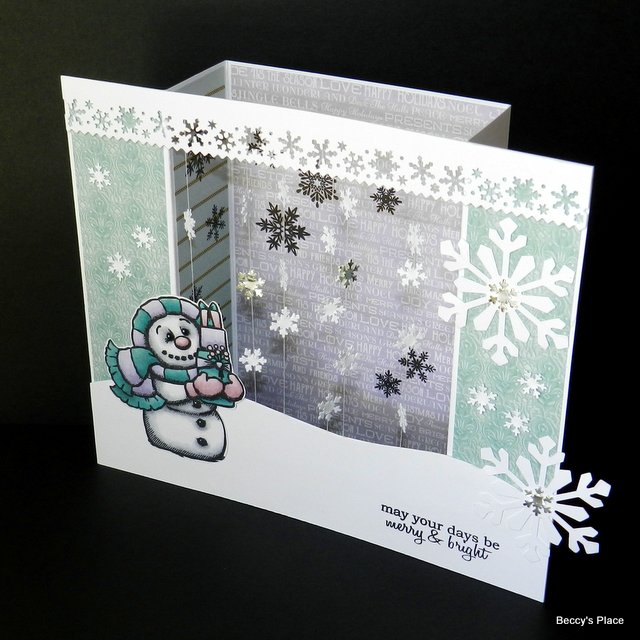 Beccy's Place: Tutorial: U-Fold Cards