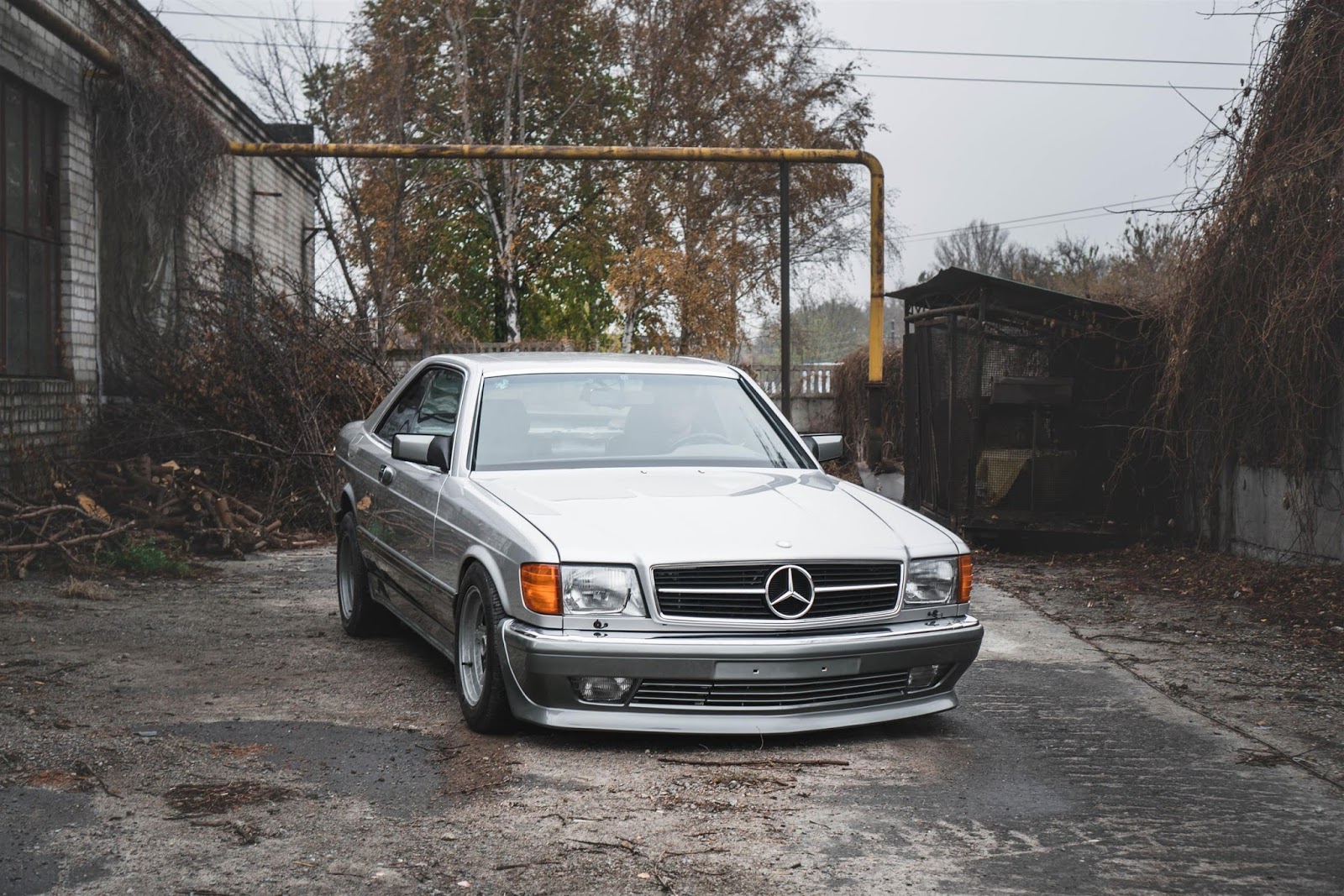 Mercedes-Benz W126 SEC on "16 AMG Penta Wheels | BENZTUNING