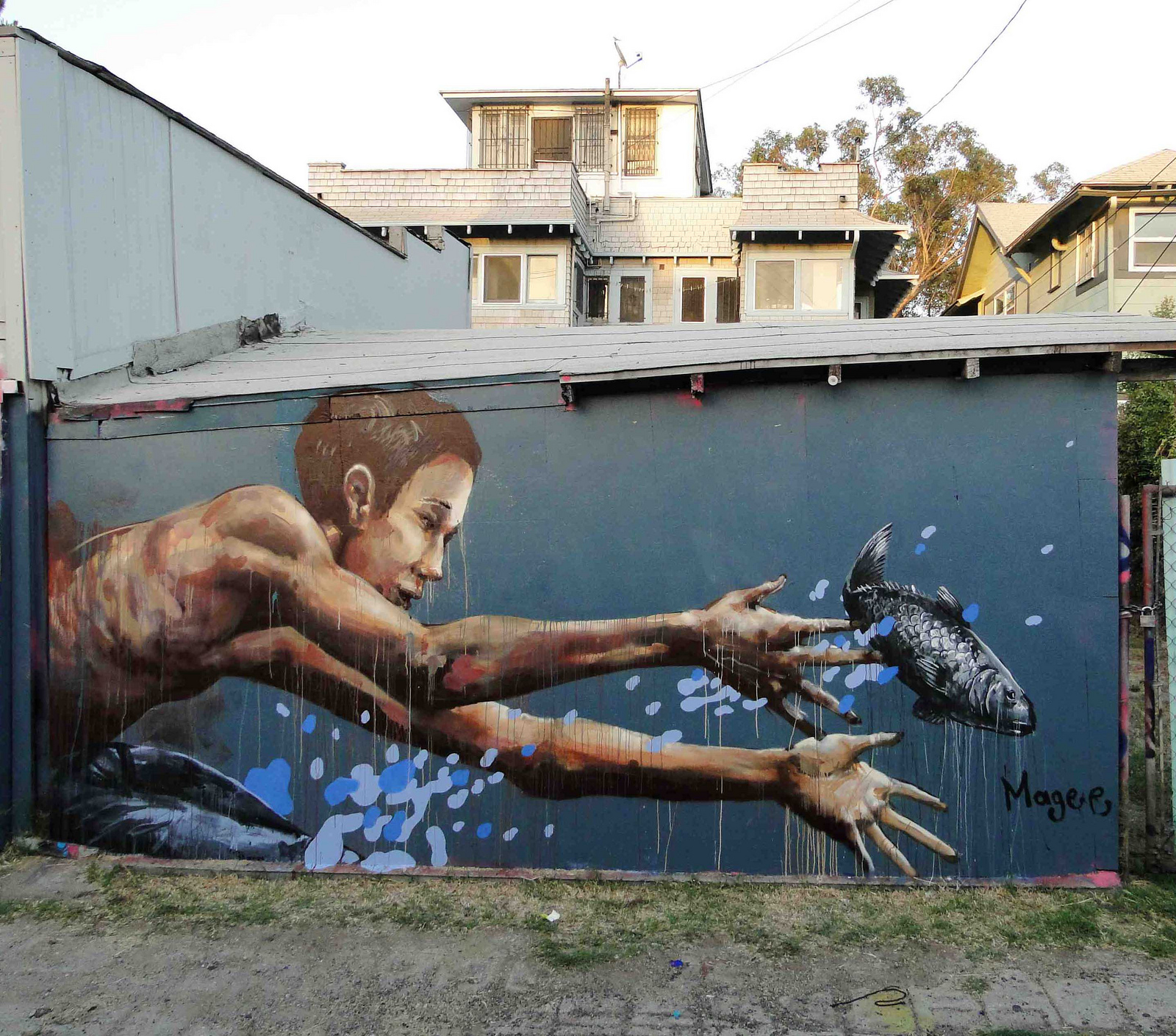 Fintan Magee New Mural In Los Angeles, USA (Part III) – StreetArtNews
