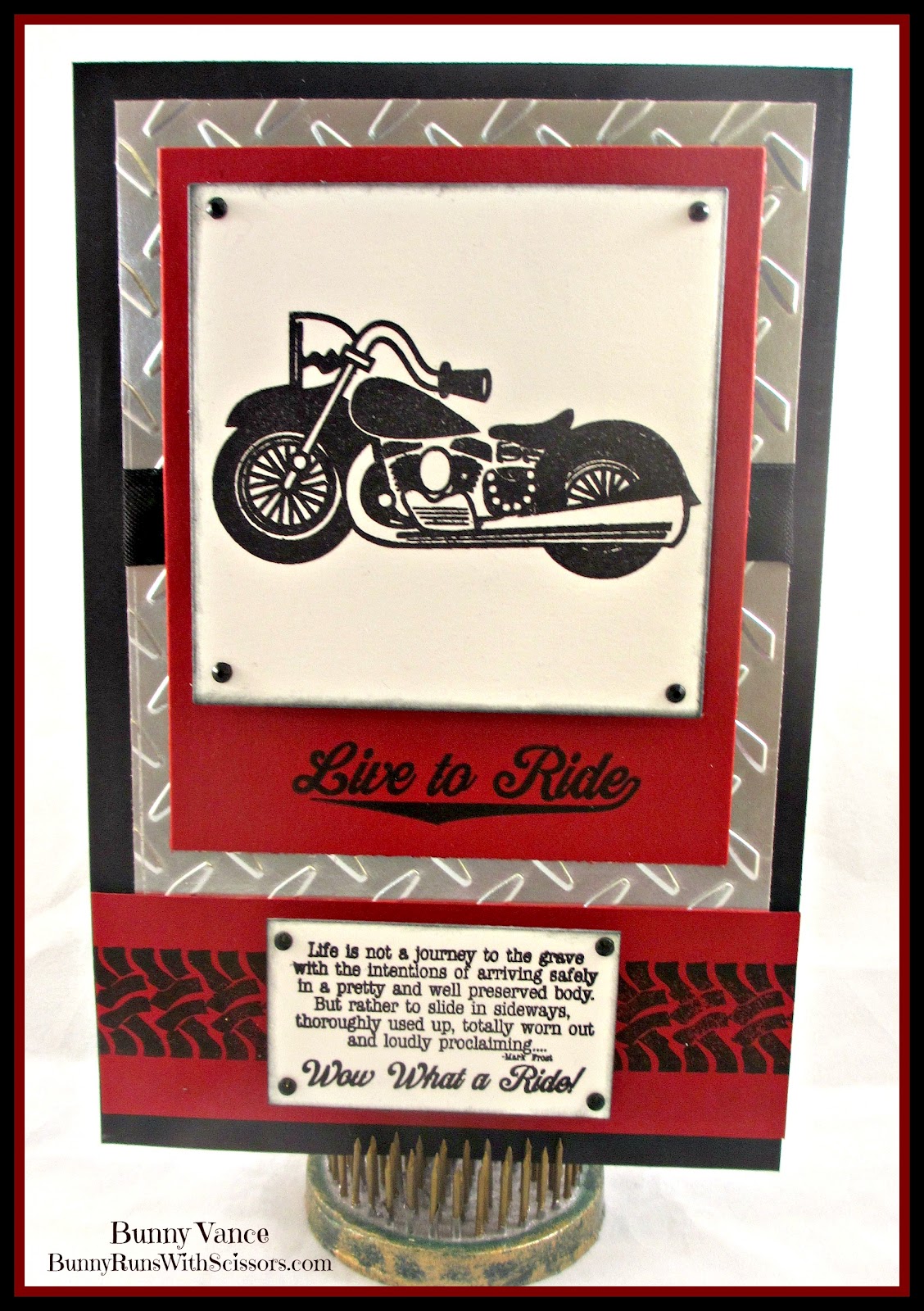 Bunny Runs with Scissors: Happy World Cardmaking Day!