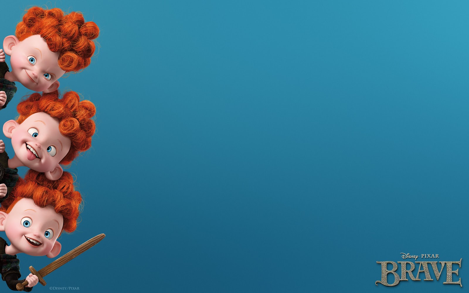 The Triplets 3 - Brave - Mystery Wallpaper