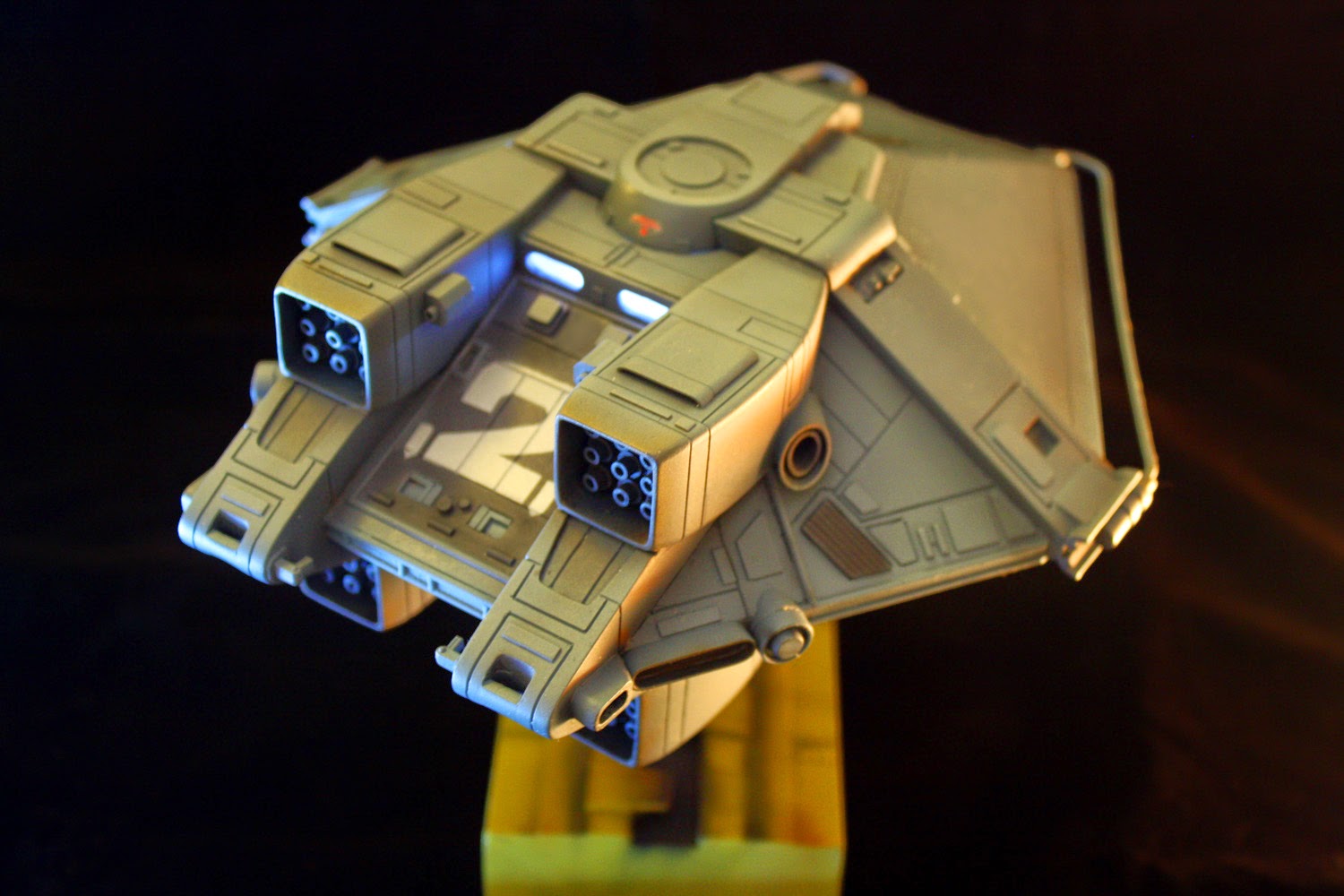 Hidden Geometry: Salmacis alien shuttle resurrected