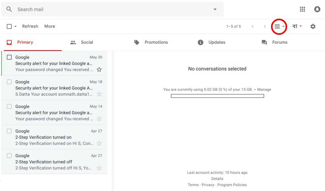 Exploring the Advanced Tab in Gmail Settings: About Preview Panes