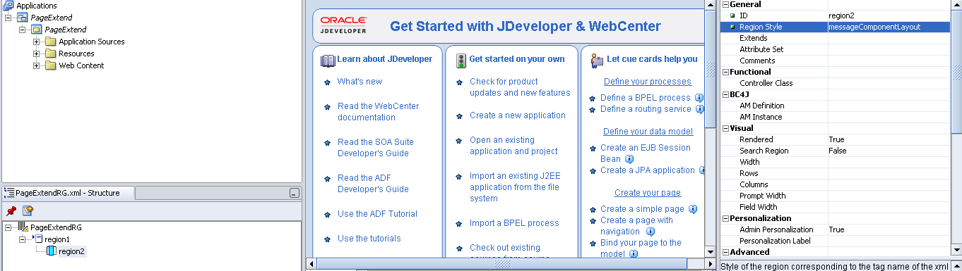 Oracle Application's Blog: Part 1: How to Create a new Region in ...
