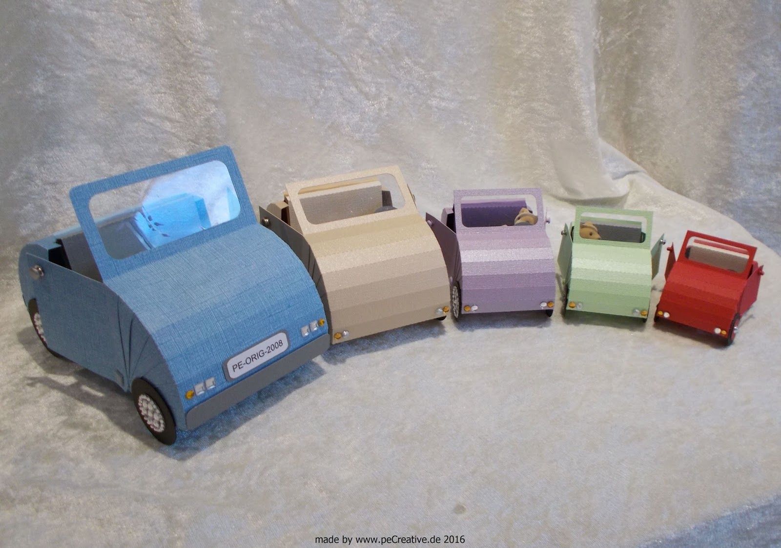 peCreative: Anleitung Auto Dada | Auto basteln, Stampin up anleitung ...