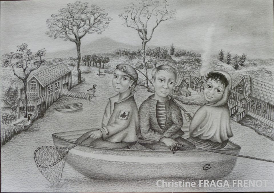 CRUCITA GUTIÉRREZ SEGOVIA: MIS AMIGOS PINTORES - CHIRSTINE FRAGA FRENOT