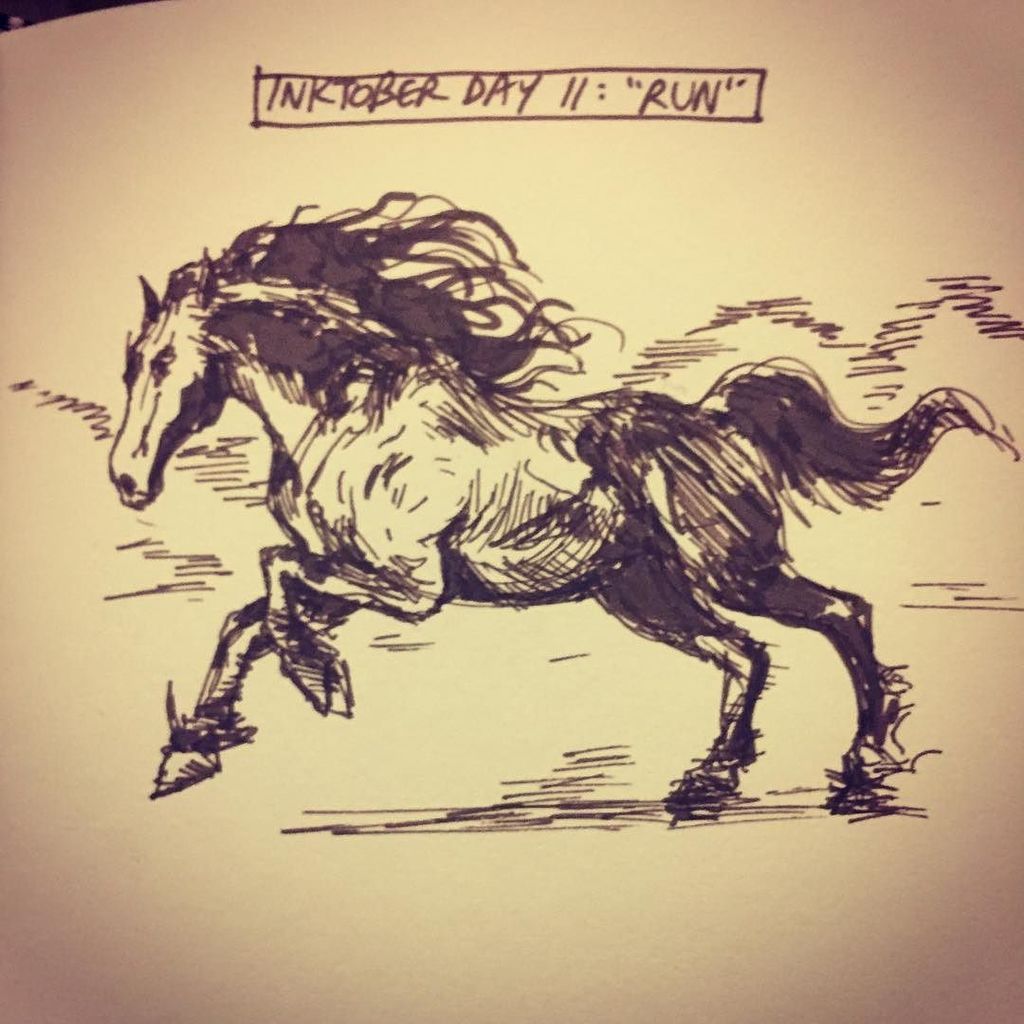 Inktober Challenge and Daily Drawing Challenge, Part 2